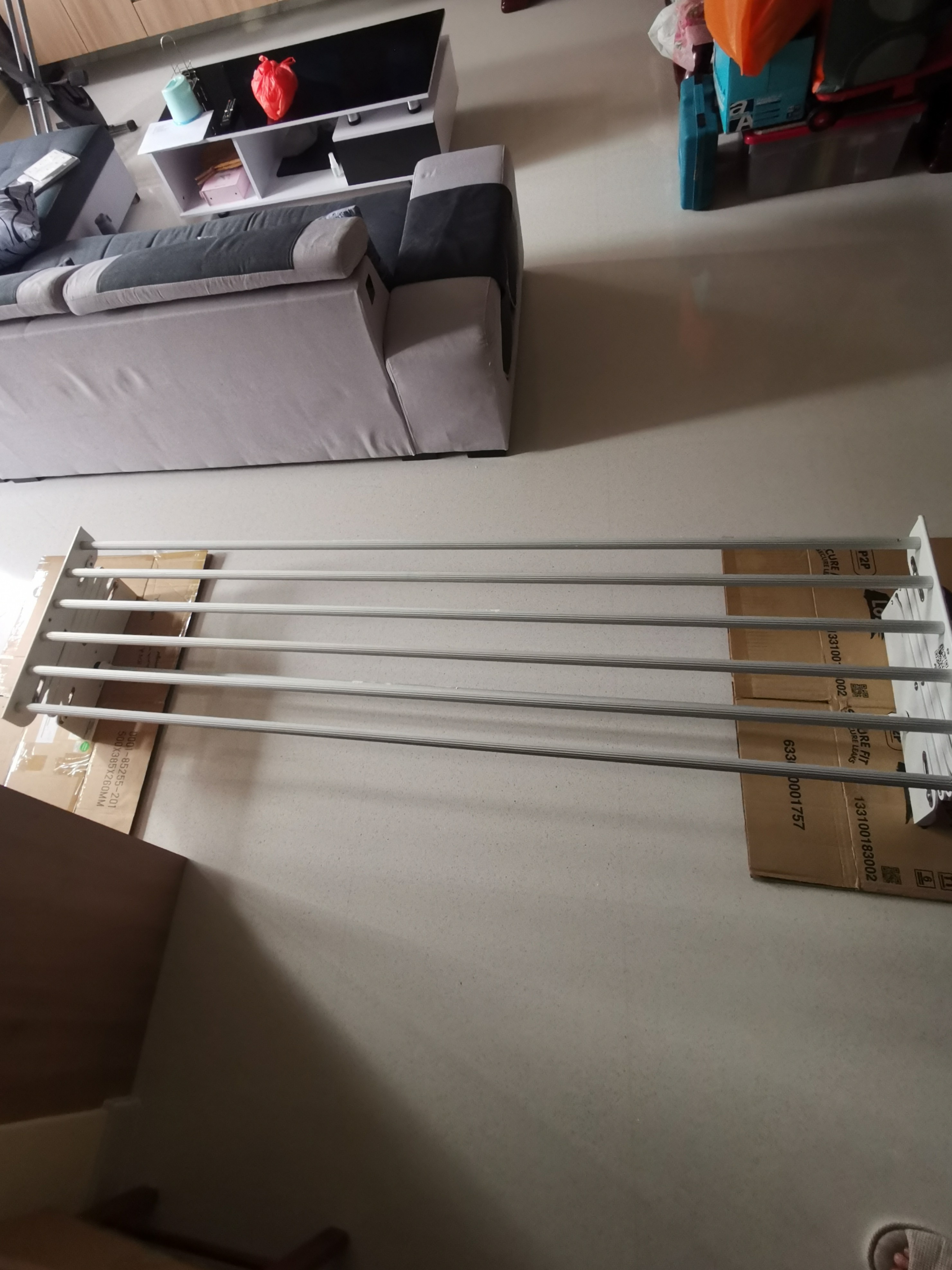 HDB BTO Laundry Rack (new), Furniture & Home Living, Home Improvement ...