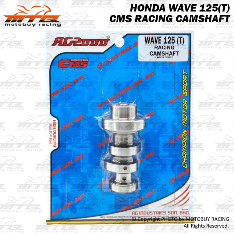 HONDA WAVE 125(T) CMS RACING CAMSHAFT, Auto Accessories on Carousell