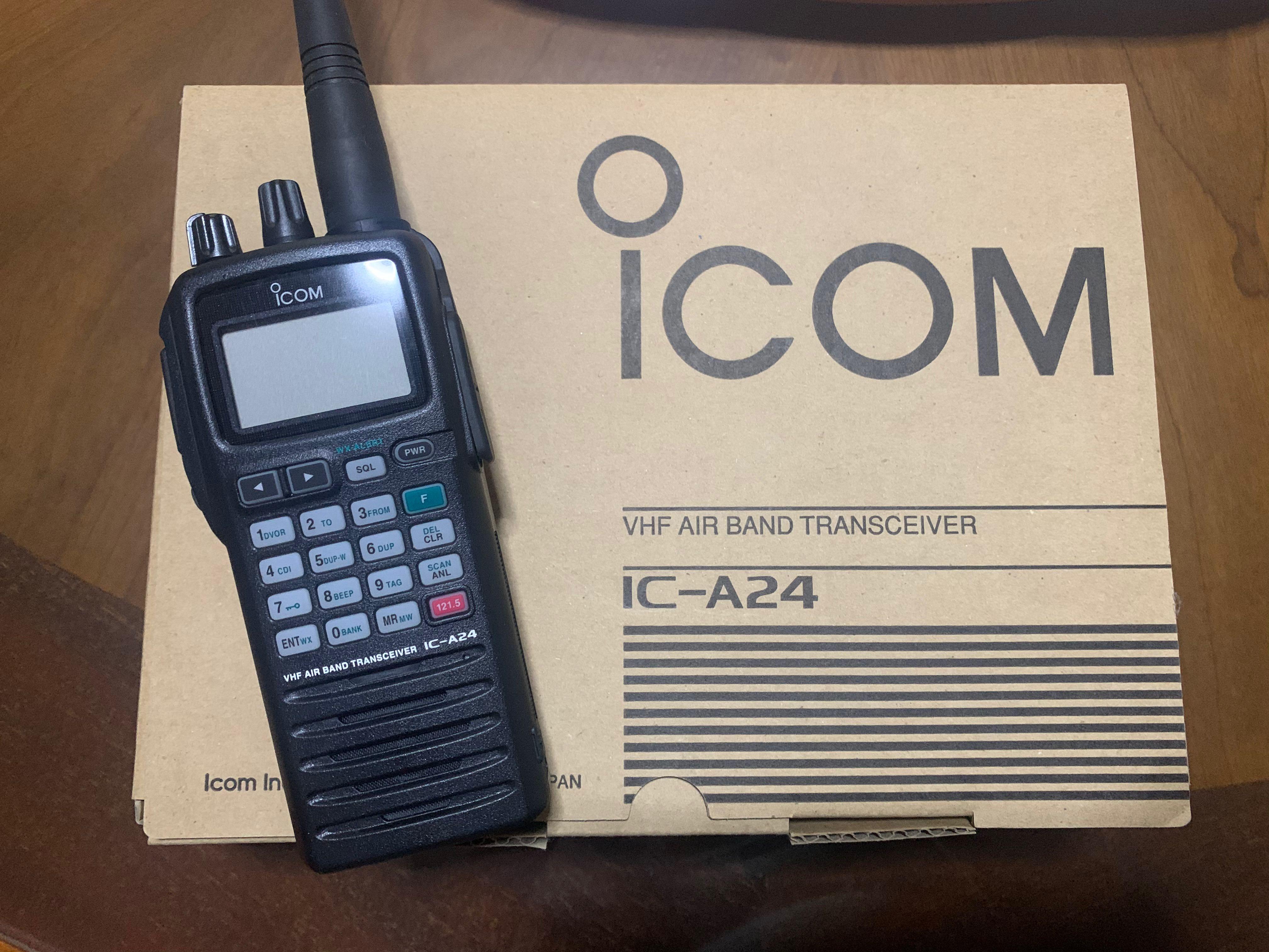 Icom IC-A24 Transceiver, Mobile Phones & Gadgets, Walkie-Talkie on ...