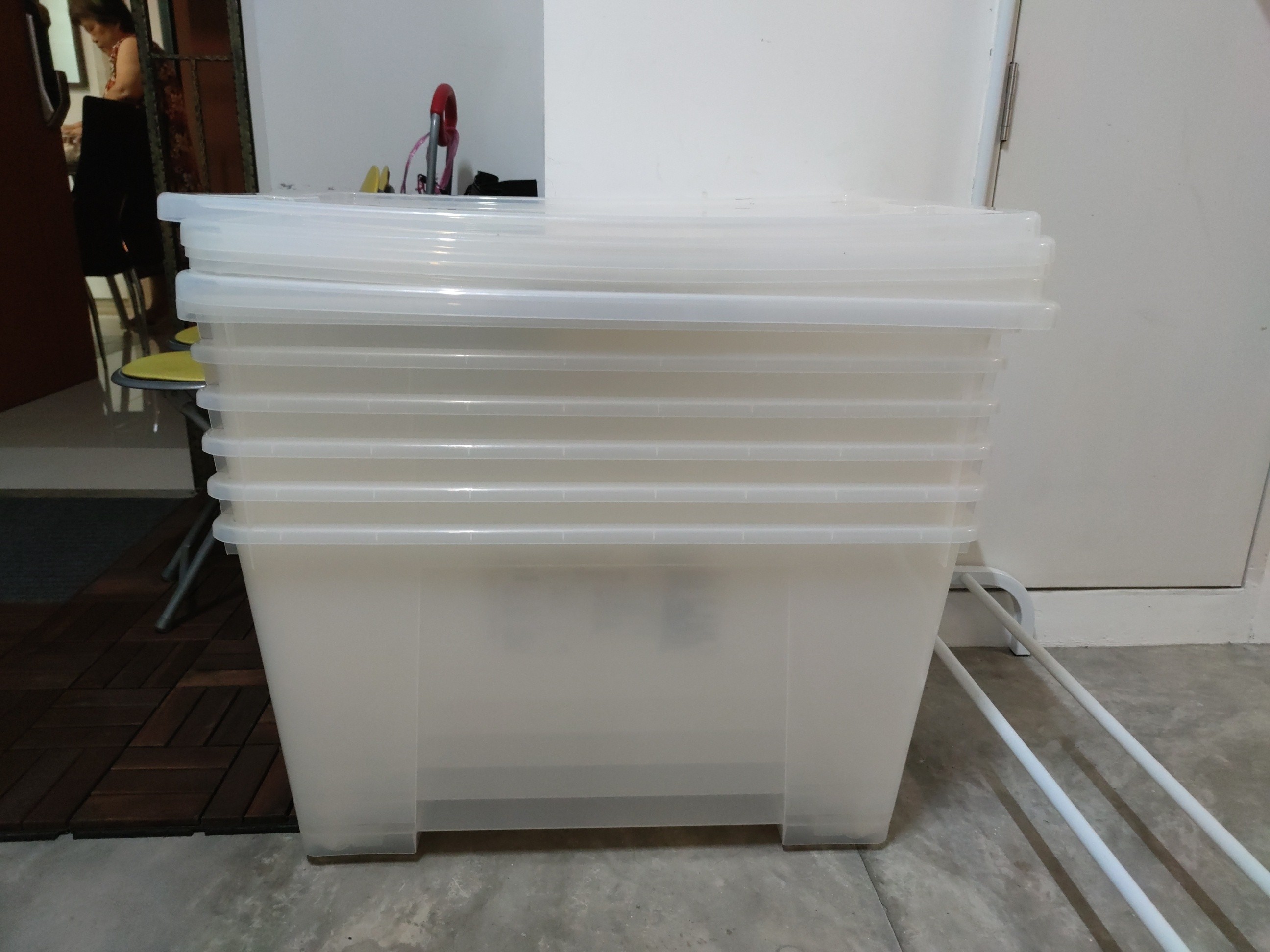 Ikea samla containers, Furniture & Home Living, Cleaning & Homecare ...