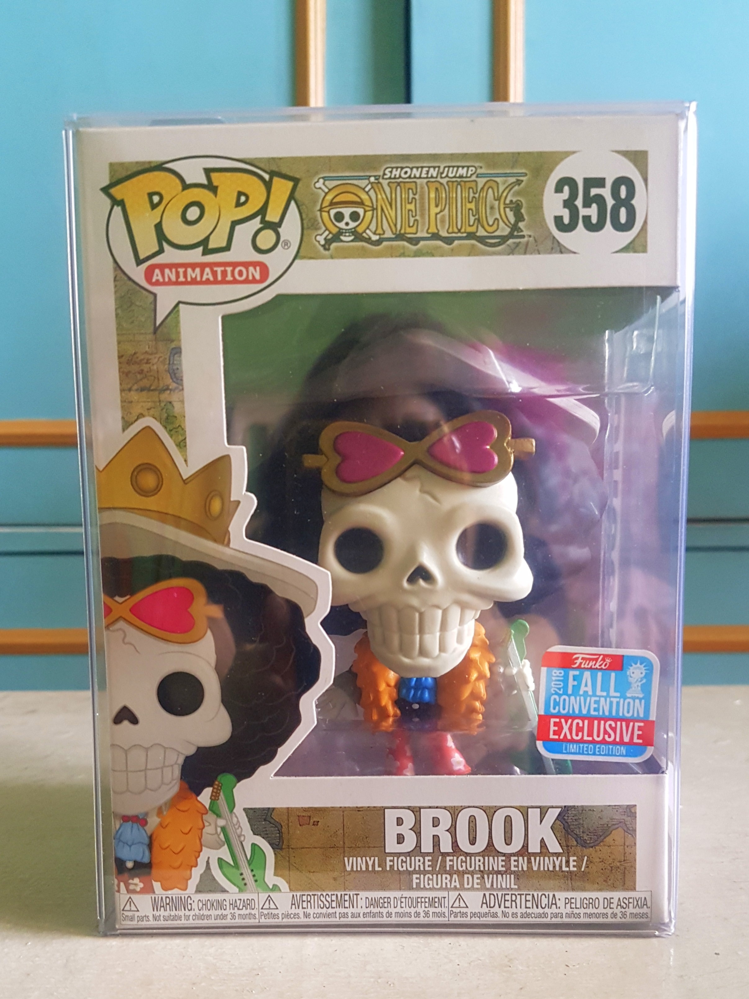 Brook One Piece 2018 Fall Convention Exclusive (FCE) Funko Pop, Hobbies ...