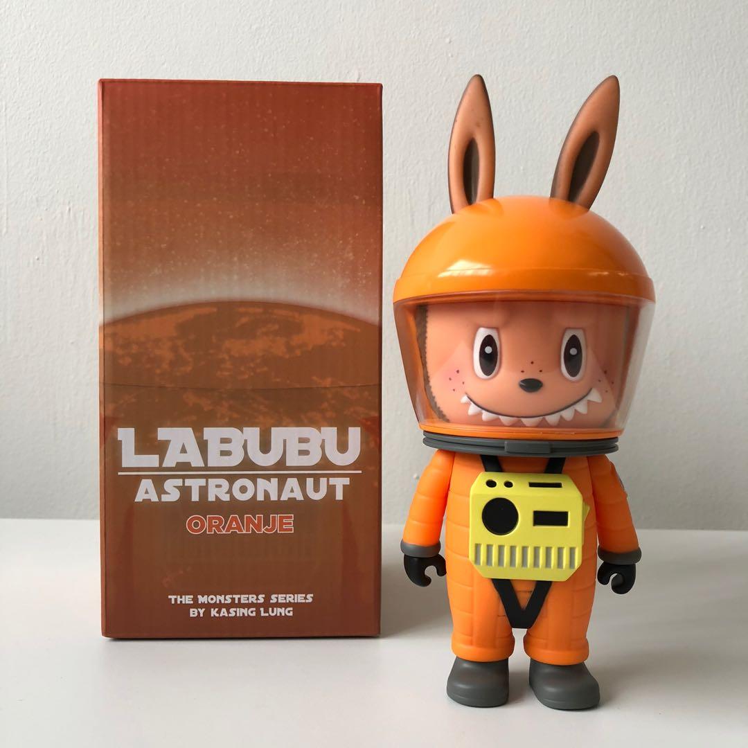 LABUBU ASTRONAUT ORANJE by Kasing Lung How2work, Hobbies & Toys, Toys ...