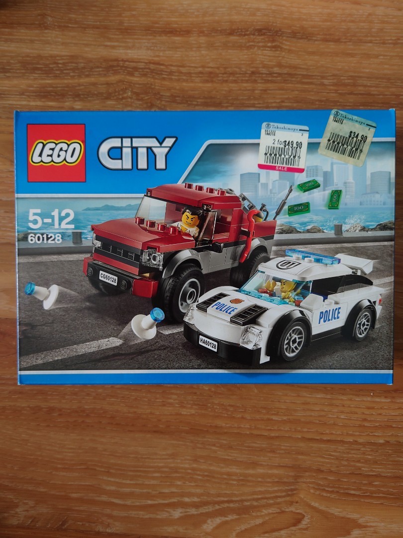 Lego City 60128 City Police Pursuit, Hobbies & Toys, Toys & Games on ...