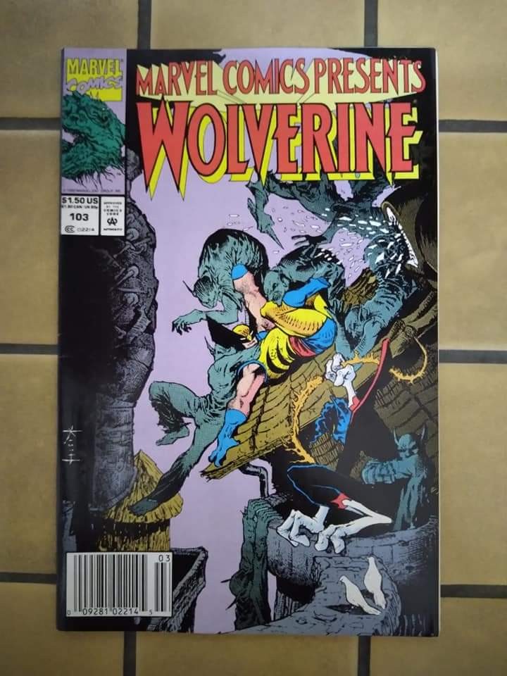 Marvel Comic Presents #103 ( Sam Keith - Cover Art ) Flipped Book ...