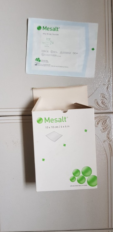 Mesalt ( 10cm x 10cm), Health & Nutrition, Medical Supplies & Tools on ...