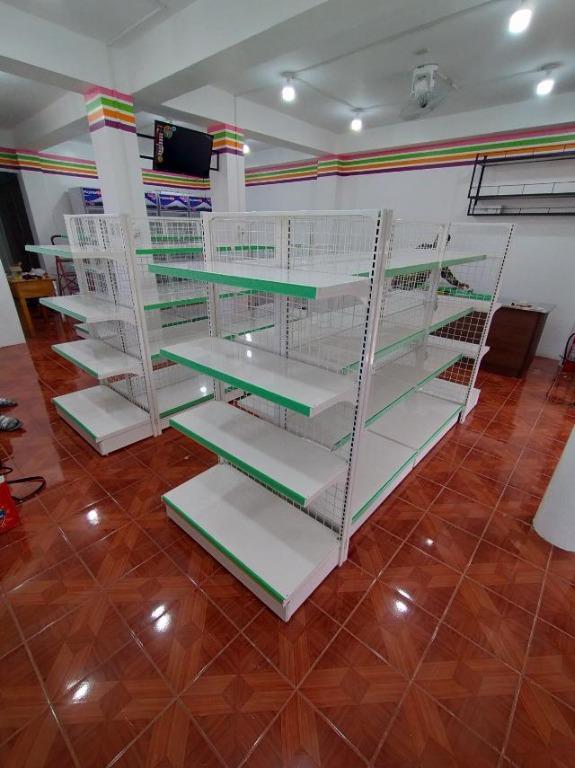 metal shelves standee display gondola shelves, Furniture & Home Living ...