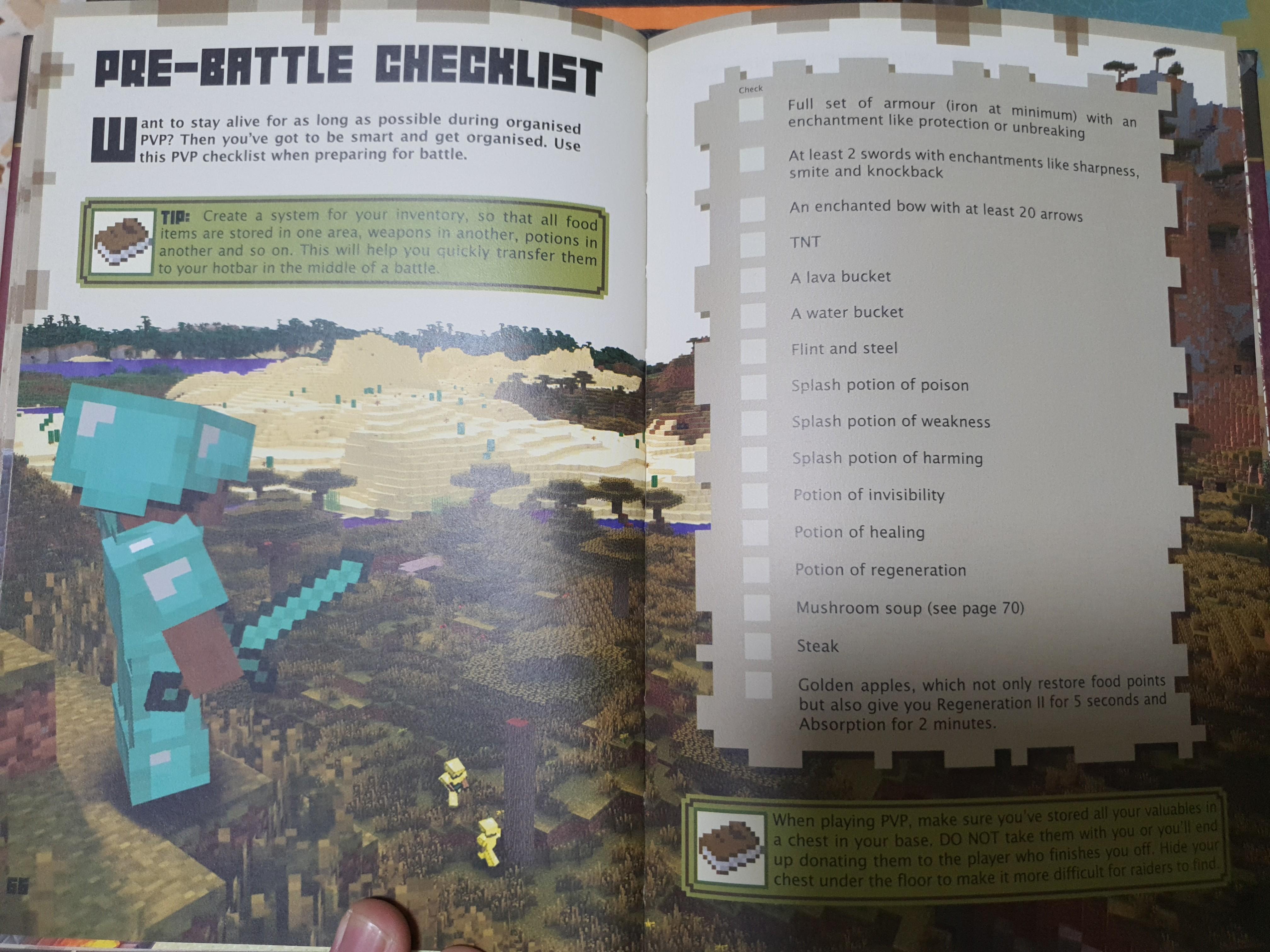 Minecraft Handbooks, Hobbies & Toys, Books & Magazines, Fiction & Non ...
