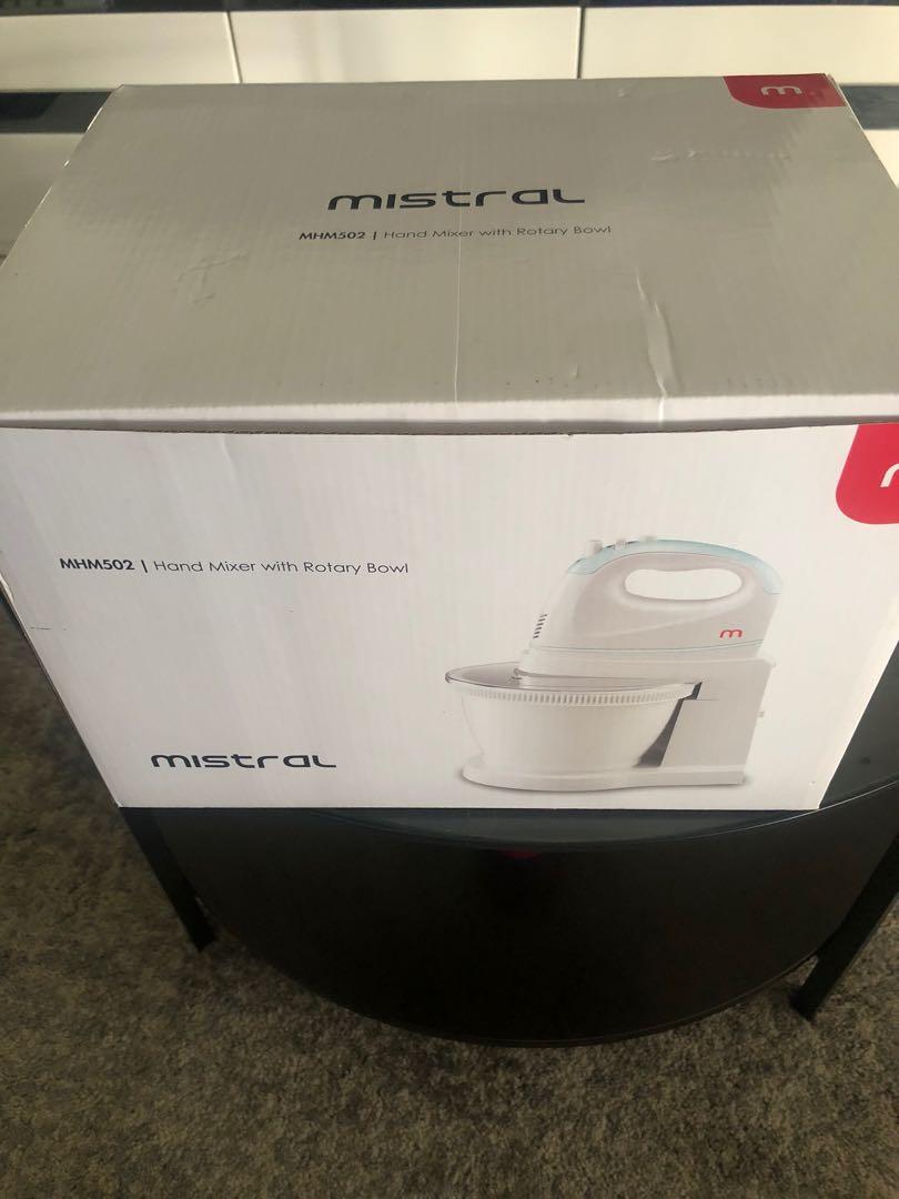 Mistral Hand Mixer with Rotary Bowl, TV & Home Appliances, Kitchen ...