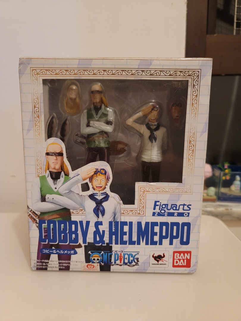 one piece 海賊王 figure zero 高比 cobby & helmeppo, 興趣及遊戲, 玩具 & 遊戲類 - Carousell