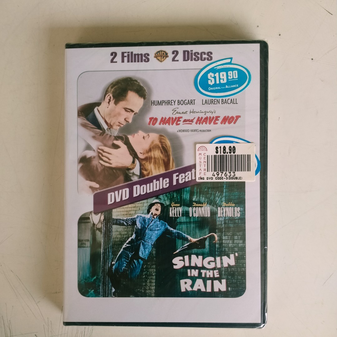 Original DVD Double Feature Classic Movie, Hobbies & Toys, Music ...