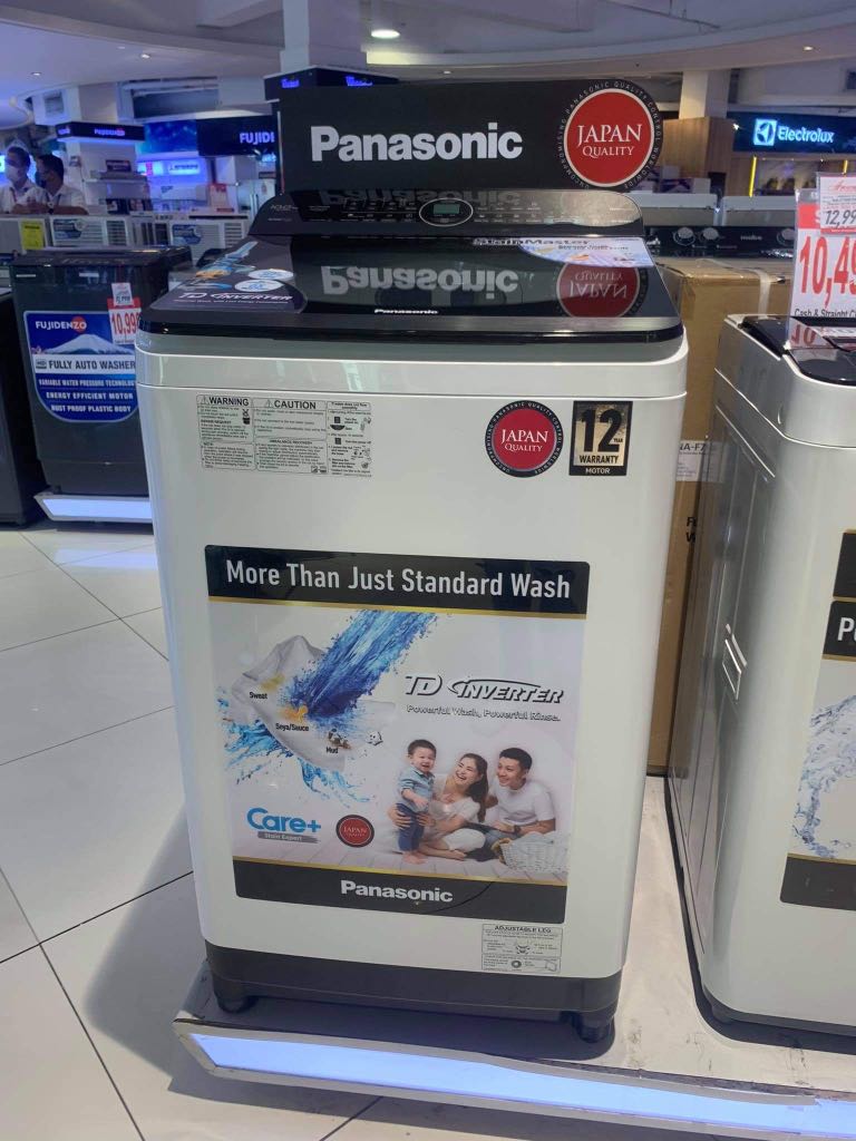 PANASONIC TOP LOAD WASHING MACHINE, TV & Home Appliances, Washing ...