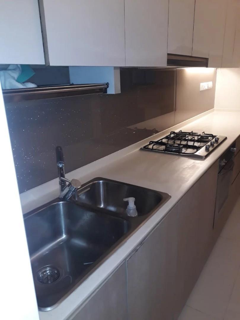 Solid Surface Kitchen Table Top, Furniture & Home Living, Furniture ...