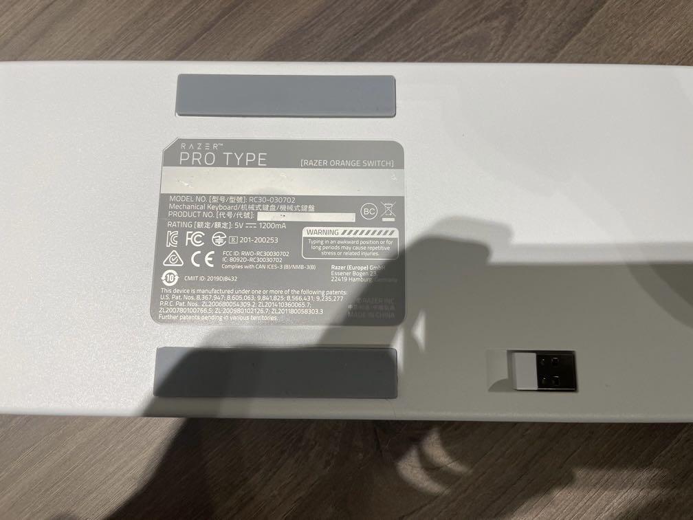 Razer Pro Type Keyboard Computers And Tech Parts And Accessories Computer Keyboard On Carousell