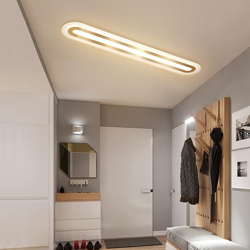 Rim in rim gold ceiling light, Furniture & Home Living, Lighting & Fans ...