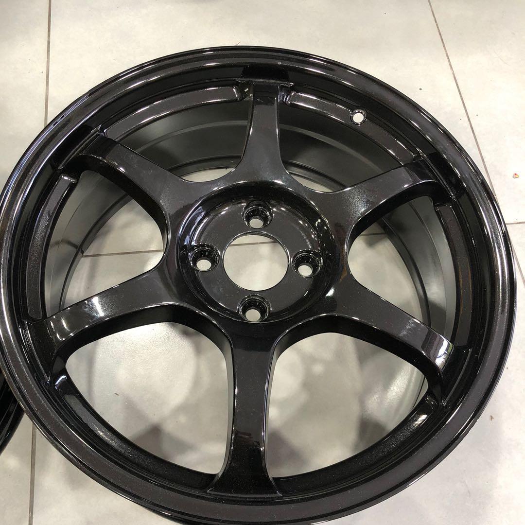 Rim SSR Type C RS 17x7jj pcd100, Auto Accessories on Carousell