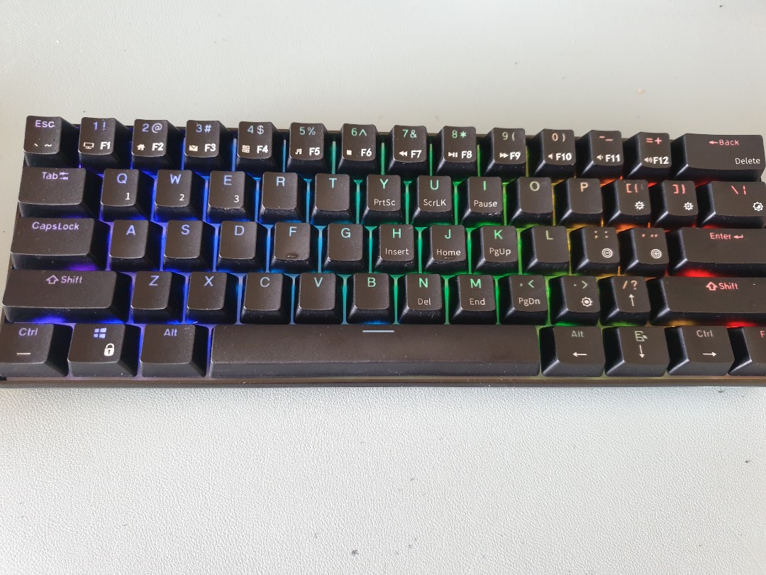 RK62 RGB Hotswap Brown Switch keyboard, Computers & Tech, Parts ...