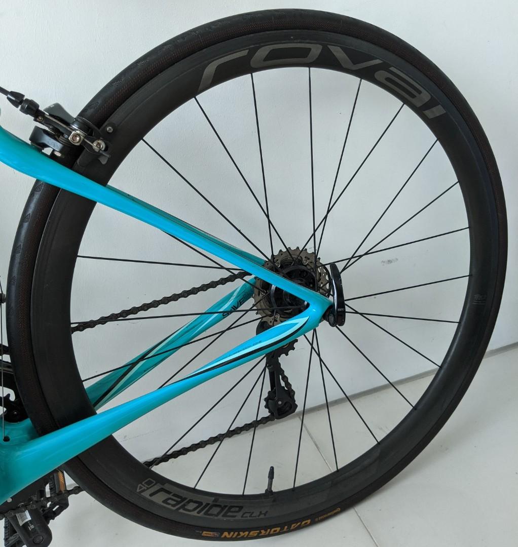 Roval Rapide CLX 40 Carbon Wheelset (Rim Brake), Sports Equipment ...