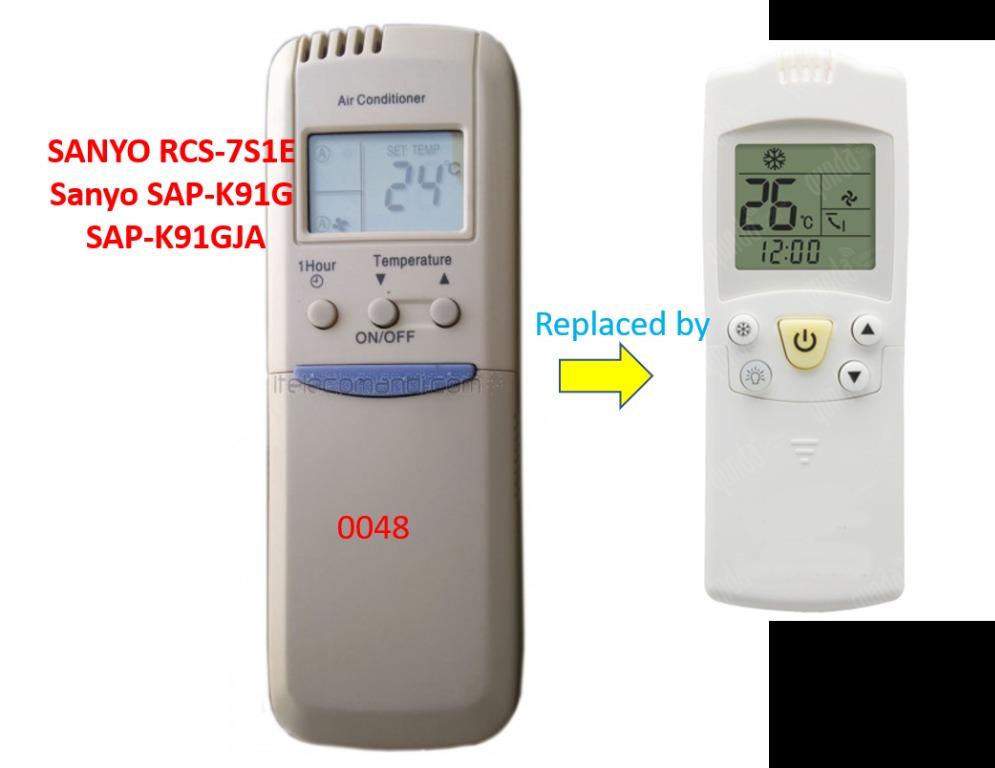 Sanyo RCS-7S1E SAP-K85GS5A Sanyo SAP-K91G SAP-K91GJA K161GJ Sanyo ...