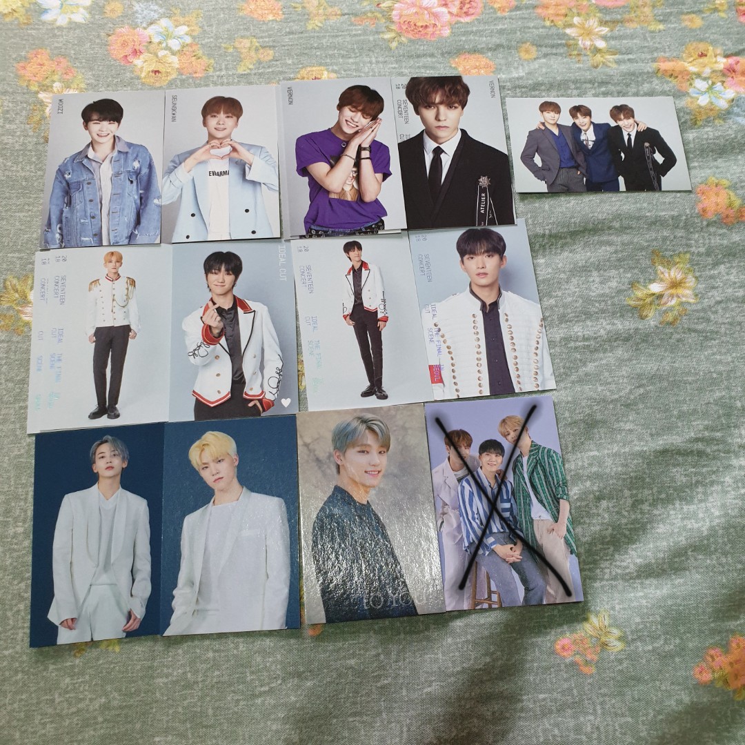 Seventeen Svt Korea Trading Cards, Hobbies & Toys, Memorabilia ...