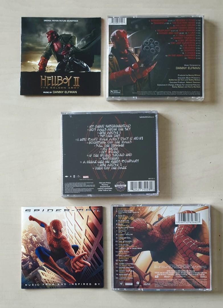 Soundtrack,OST-HellBoy,Spider-Man,Batman & Robin,Bean,After Sun Set ...