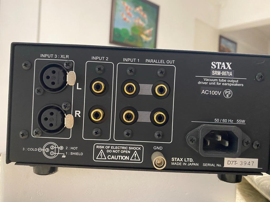 STAX SRM-007tA (Japan Model 100VAC), Audio, Headphones & Headsets on ...
