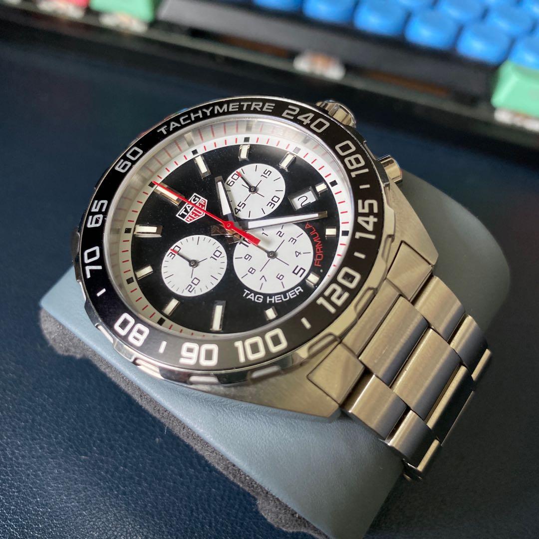 Tag Heuer F1 Quartz Chronograph Reverse Panda CAZ101E, Luxury, Watches ...