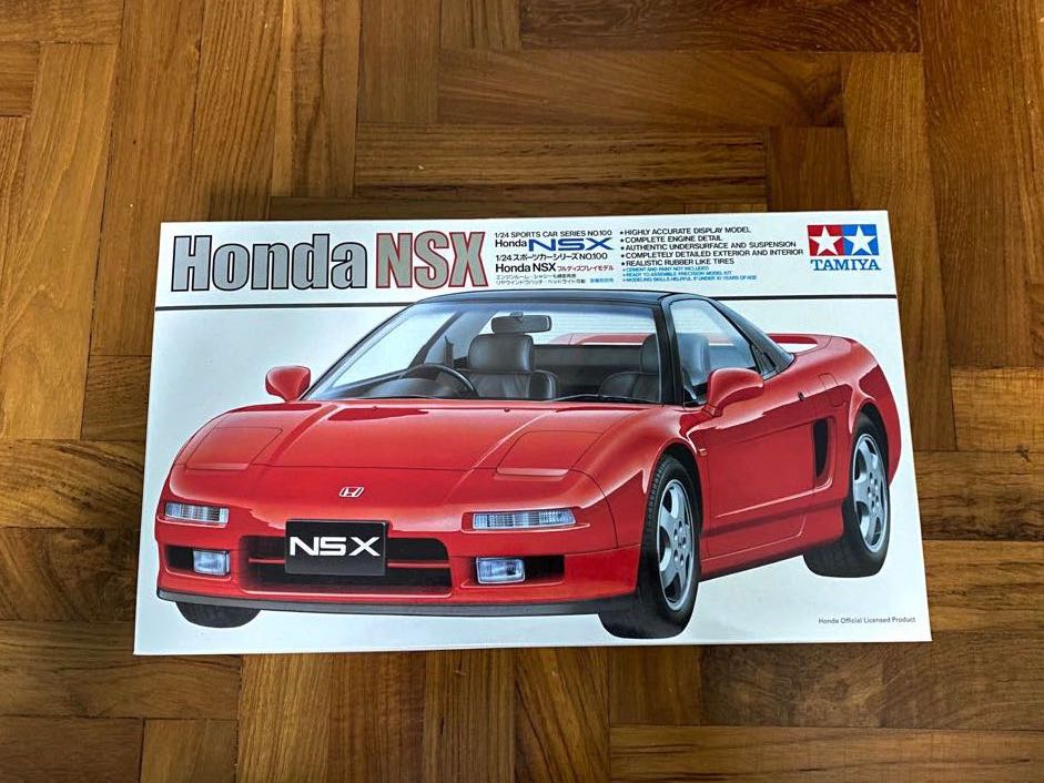 Tamiya 1/24 Scale Honda NSX NA1 JDM Car Model Kit (tags,Fujimi, Aoshima ...