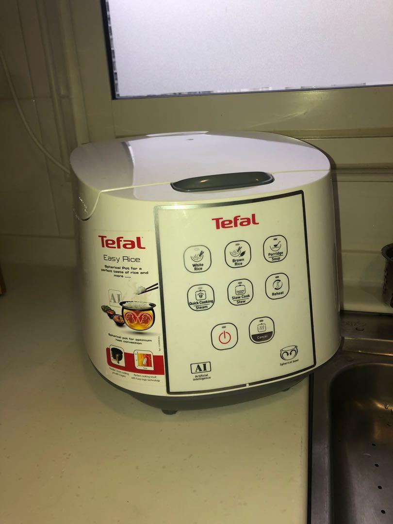 Tefal RK7321 Easy Fuzzy Logic Rice Cooker 1.8L, TV & Home Appliances ...