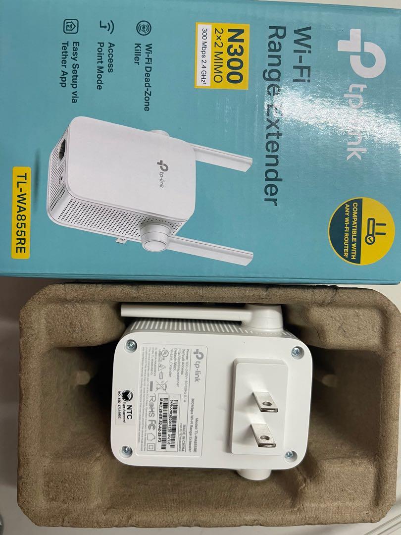 TP-LINK N300 WIFI EXTENDER (TL-WA855RE), Computers & Tech, Office ...
