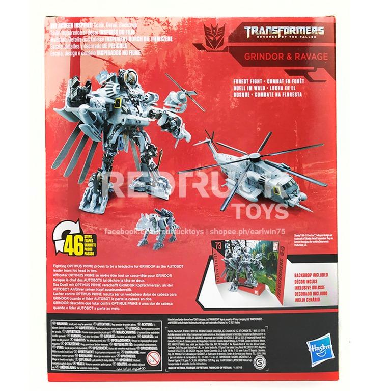 Transformers Studio Series 73 Grindor & Ravage, Hobbies & Toys, Toys ...