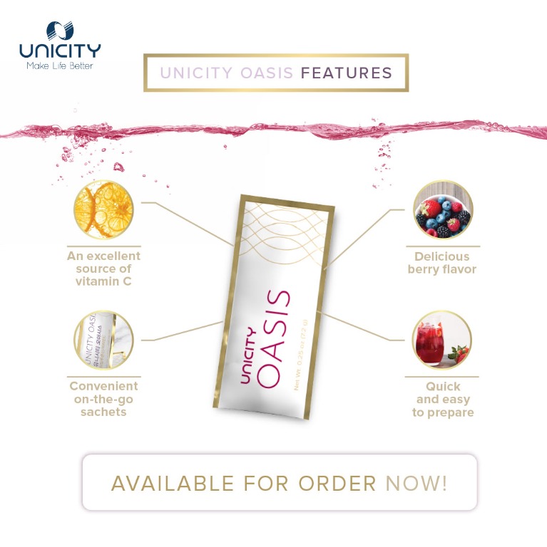 Unicity Oasis, Food & Drinks, Beverages on Carousell