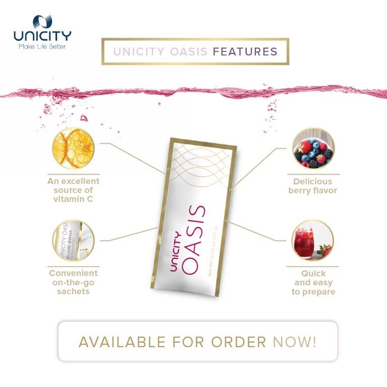 Unicity Oasis, Food & Drinks, Beverages on Carousell