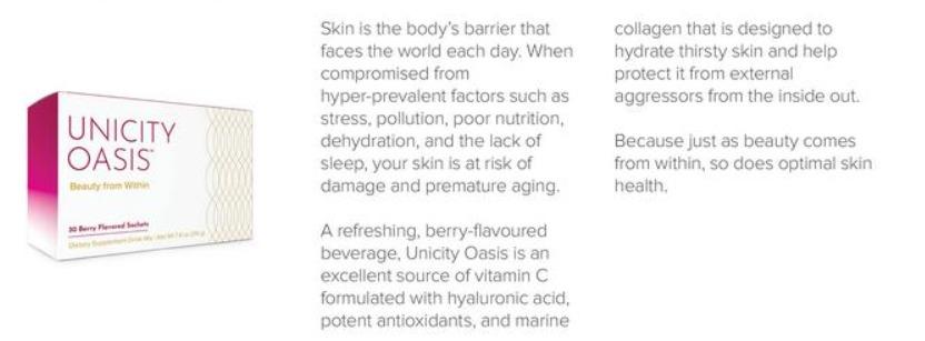 Unicity Oasis, Food & Drinks, Beverages on Carousell