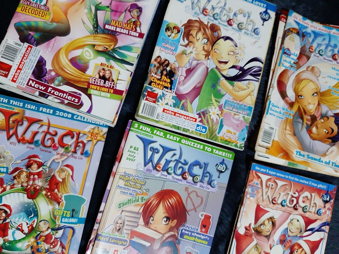 W.I.T.C.H. Magazine (WITCH) Issues 26, 52, 53, Hobbies & Toys, Books ...