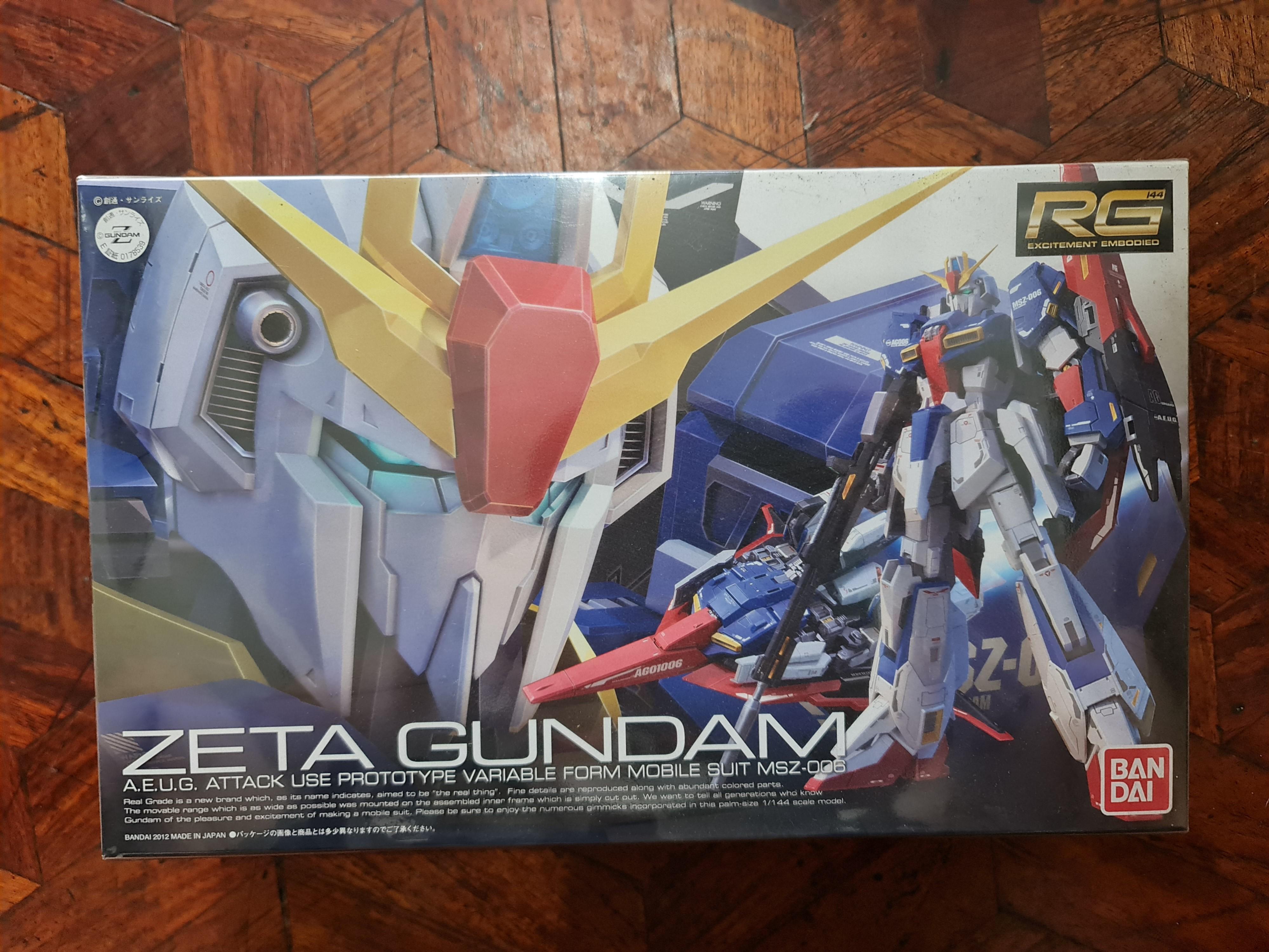 ZETA Gundam (A.E.U.G Attack), Hobbies & Toys, Toys & Games on Carousell