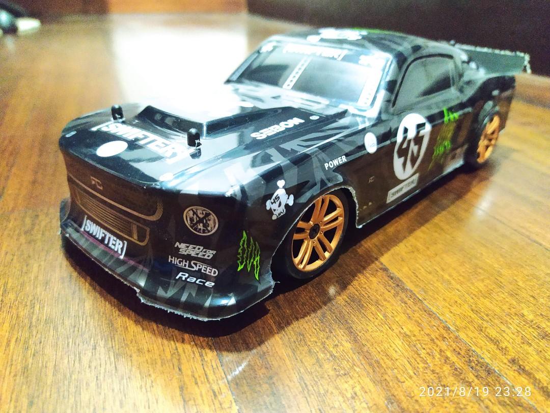 1/18 mini hoonigan ken block hoonicorn Mustang drift car, Hobbies ...