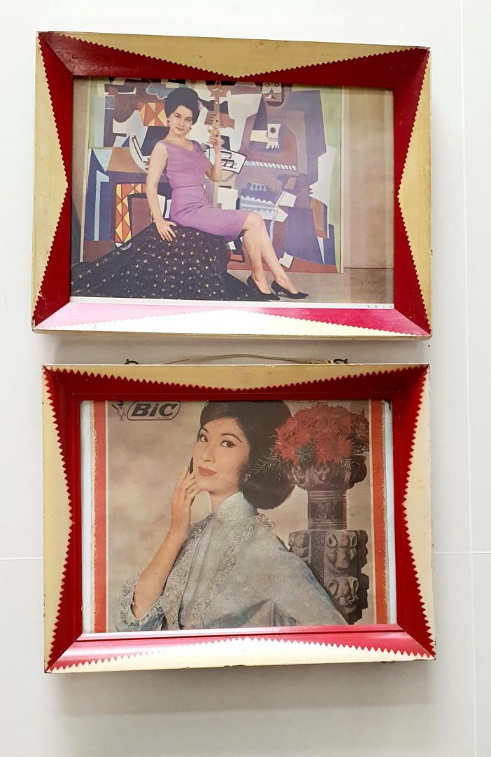 1960s wooden frames x 2, Hobbies & Toys, Memorabilia & Collectibles ...