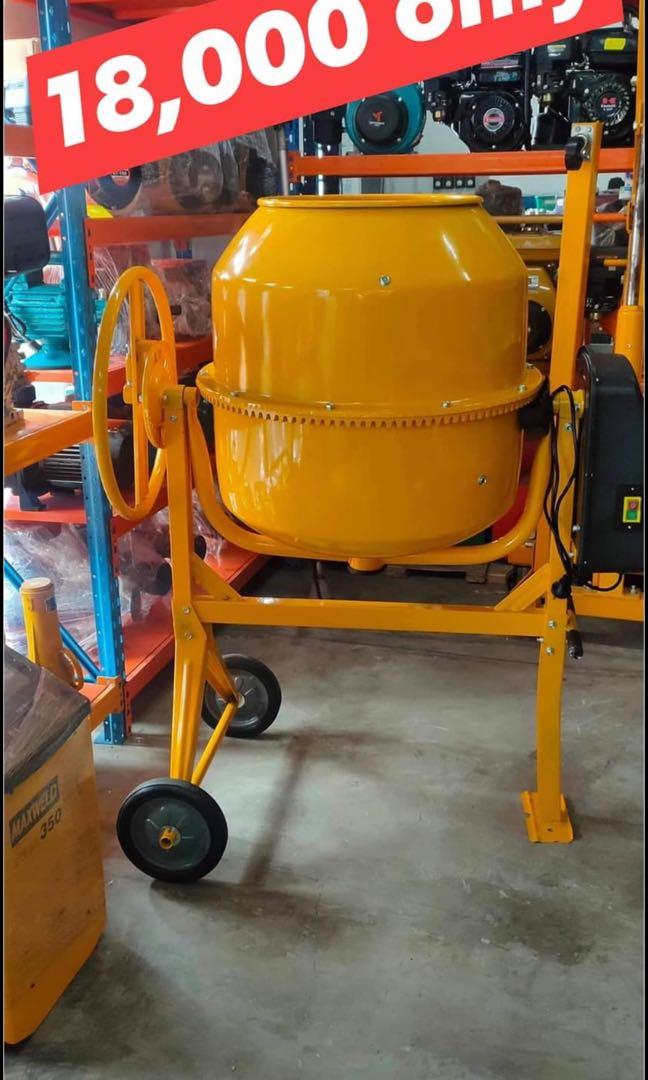 1 Bagger (200L) Electric Cement Mixer, Commercial & Industrial ...