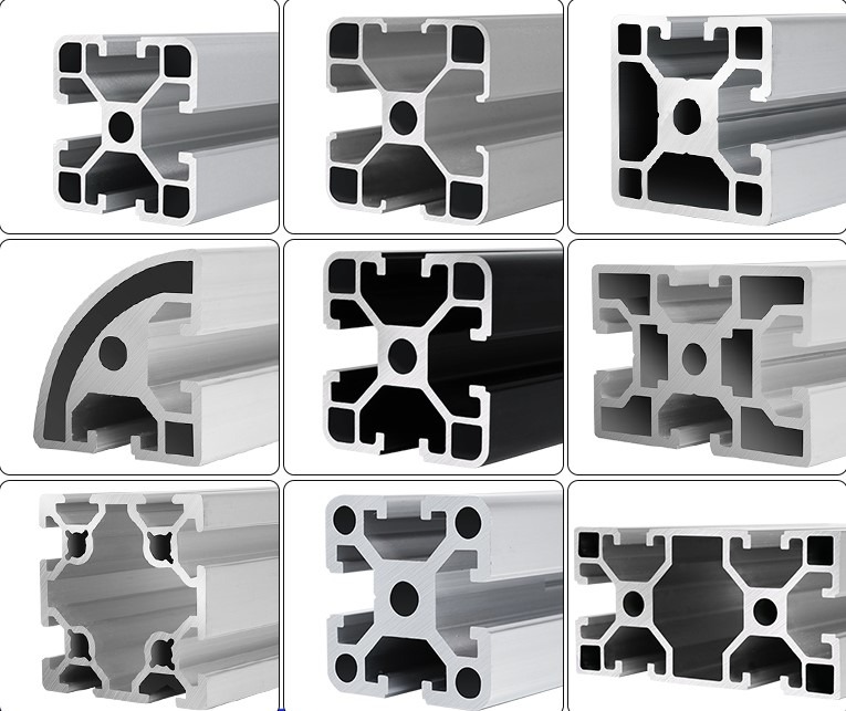 40 Series Aluminum Extrusion Various Profile 4040 4060 4080 40120 40160 ...