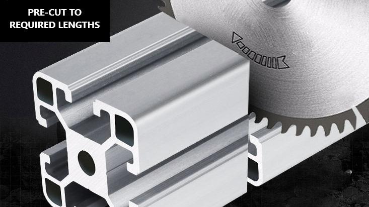 40 Series Aluminum Extrusion Various Profile 4040 4060 4080 40120 40160 ...