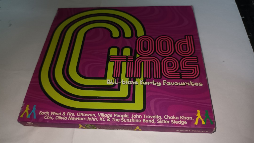 7,80年代經典名曲 GOOD TIMES ALL-TIME PARTY FAVOURITES 2 CD EARTH WIND & FIRE ...