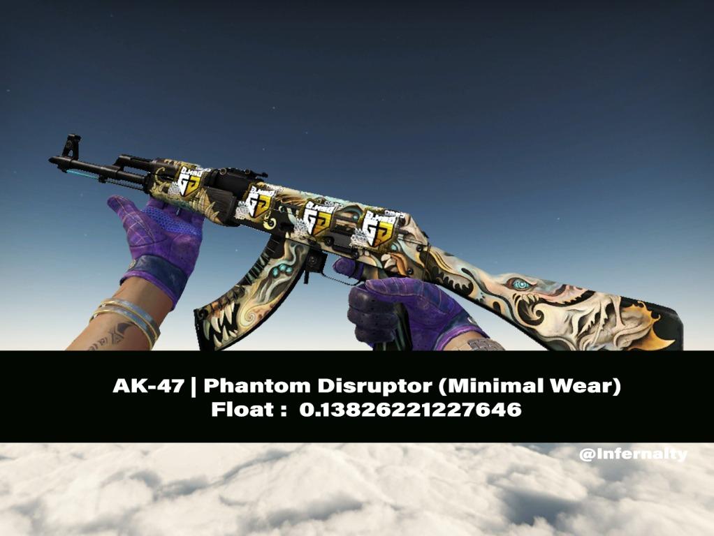 AK-47 Phantom Disruptor MW CSGO SKINS KNIVES, Video Gaming, Gaming ...