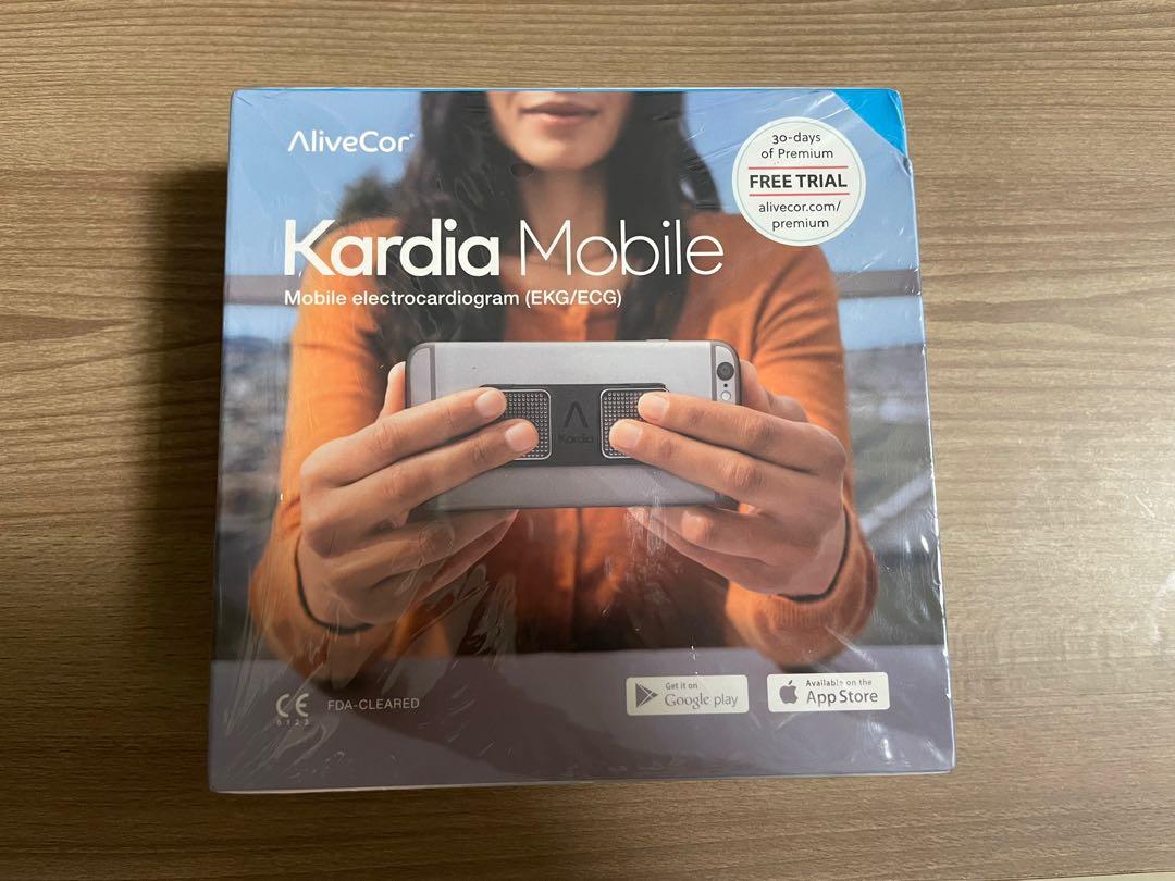 全新AliveCor Kardia Mobile EKG/ECG移動心電圖機 (第四代), 手提電話, 電話＆平板電腦配件, 其他電子周邊配件 ...