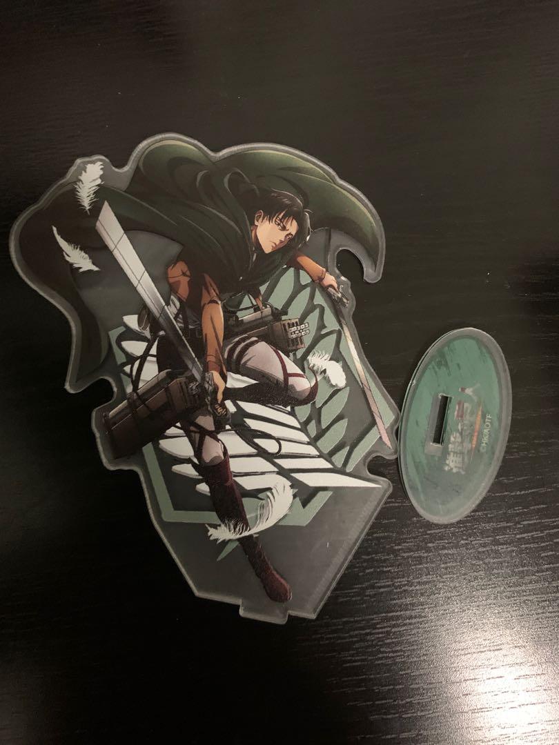 attack on titan levi acrylic standees aot snk, Hobbies & Toys ...