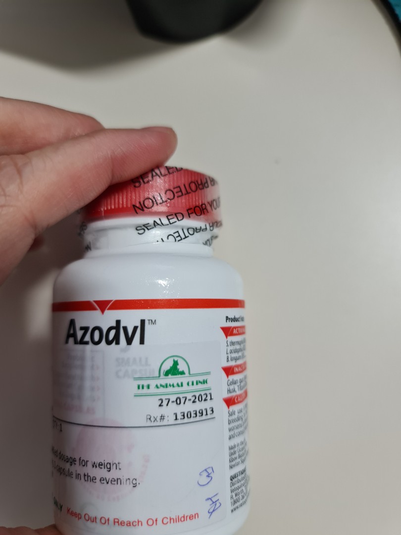 Azodyl capsules 90s, Pet Supplies, Pet Food on Carousell