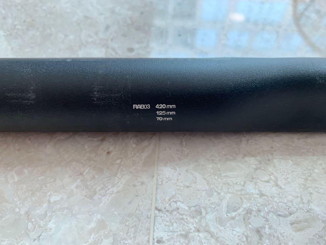 BMC RAB03 Alloy Dropbar Bicycle Handlebars 420mm, Sports Equipment ...