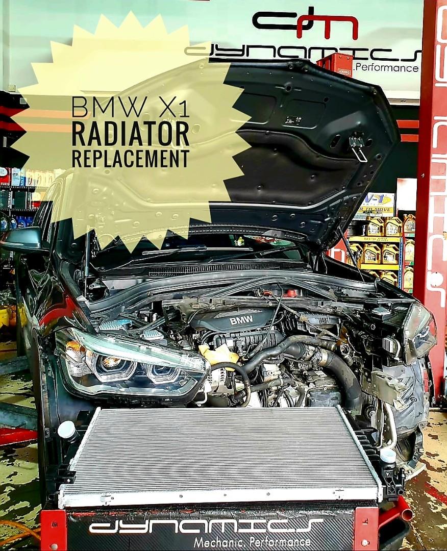 BMW 528i(F07)/F10/X1/F30: Radiator replacement, Car Accessories, Car ...