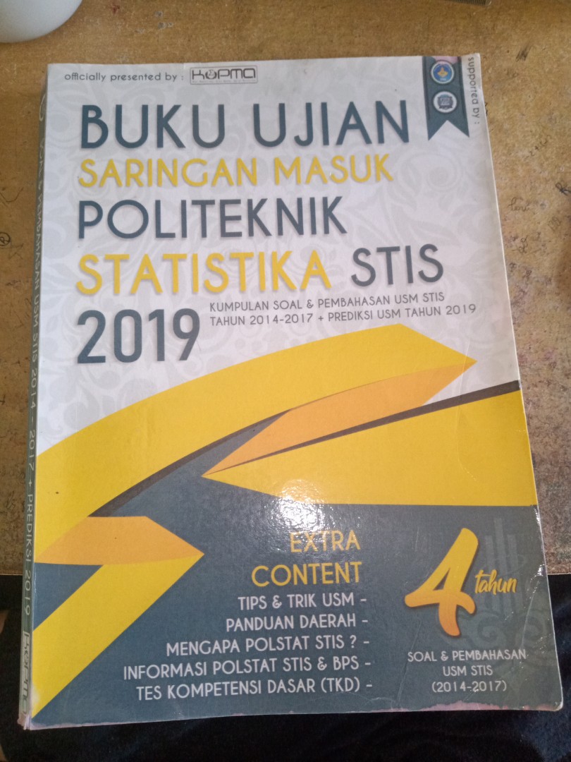 Buku USM Politeknik Statistika STIS, Buku & Alat Tulis, Buku di Carousell