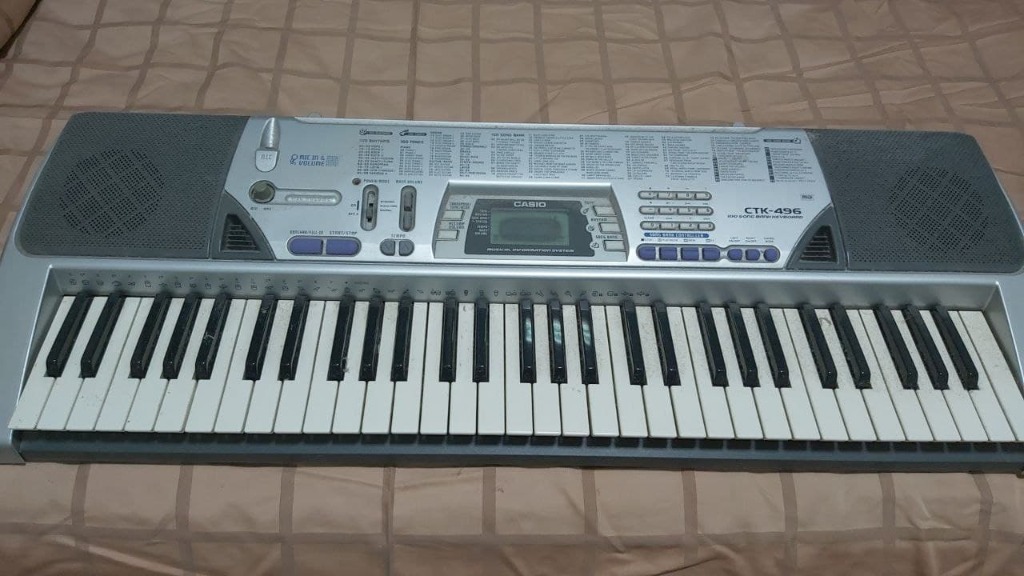 CASIO CTK 496 Electric Keyboard, Hobbies & Toys, Music & Media, Musical ...