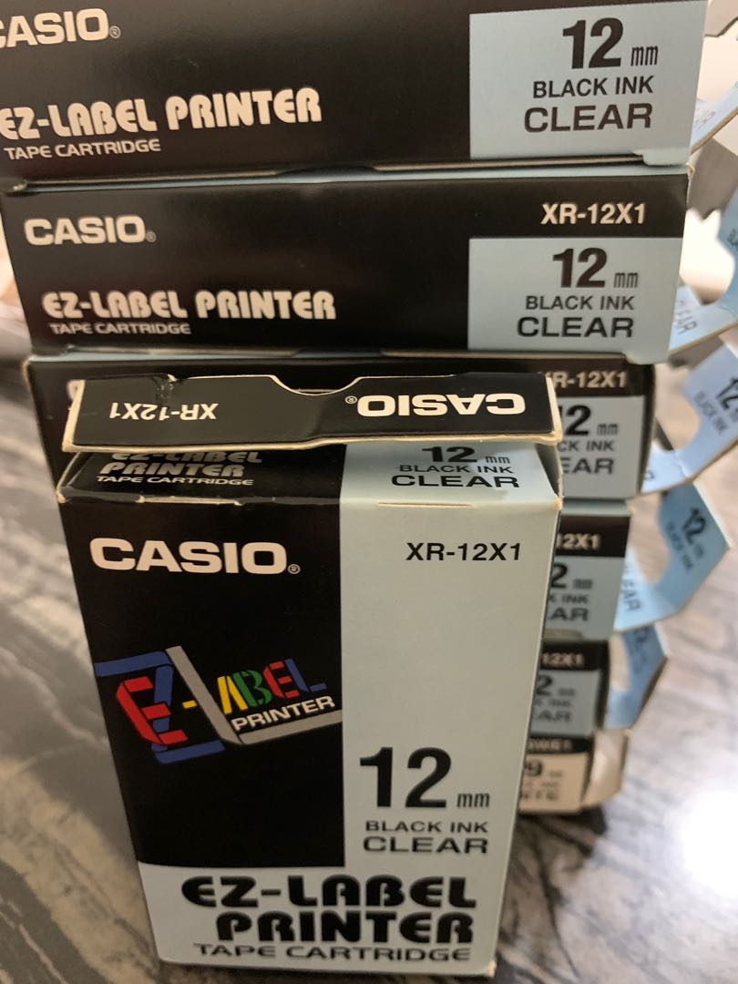 Casio ez label printer, Computers & Tech, Printers, Scanners & Copiers ...
